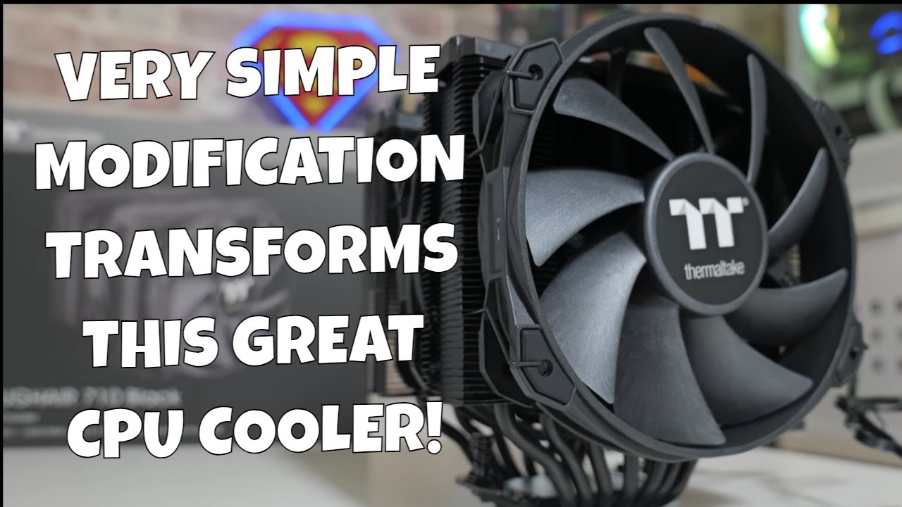 Thermaltake Tough AIR 710 Black Edition Is Flawed But I Fixed It - YouTube