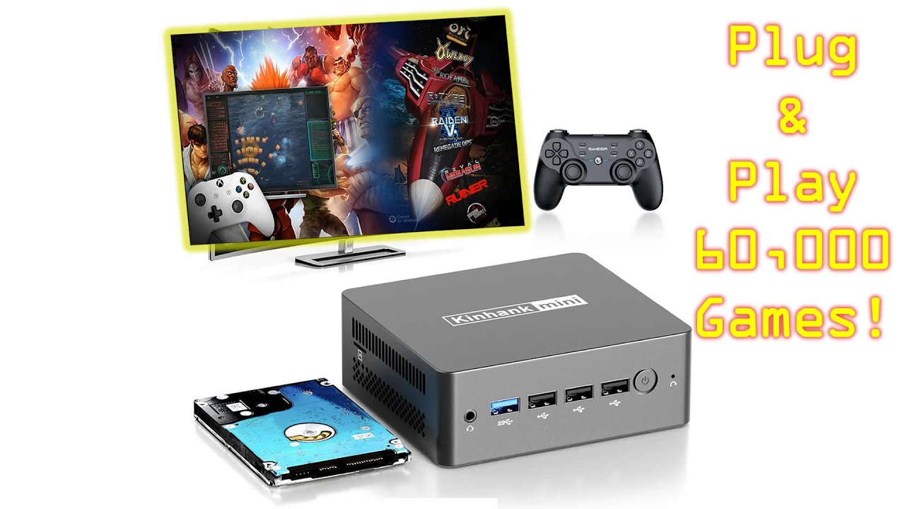 Check Out This NEW Retro Gaming Console - 60,000 Games - YouTube