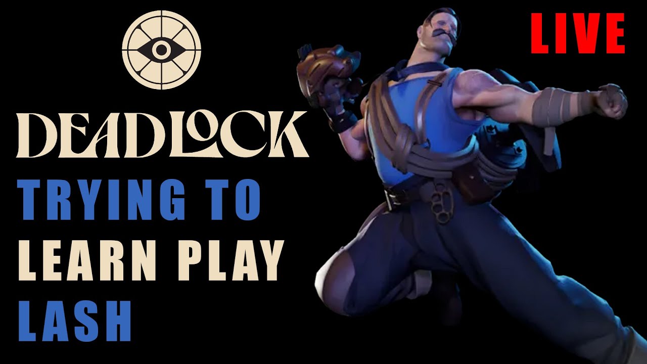 Trying to to learn how to play Lash in Deadlock - YouTube