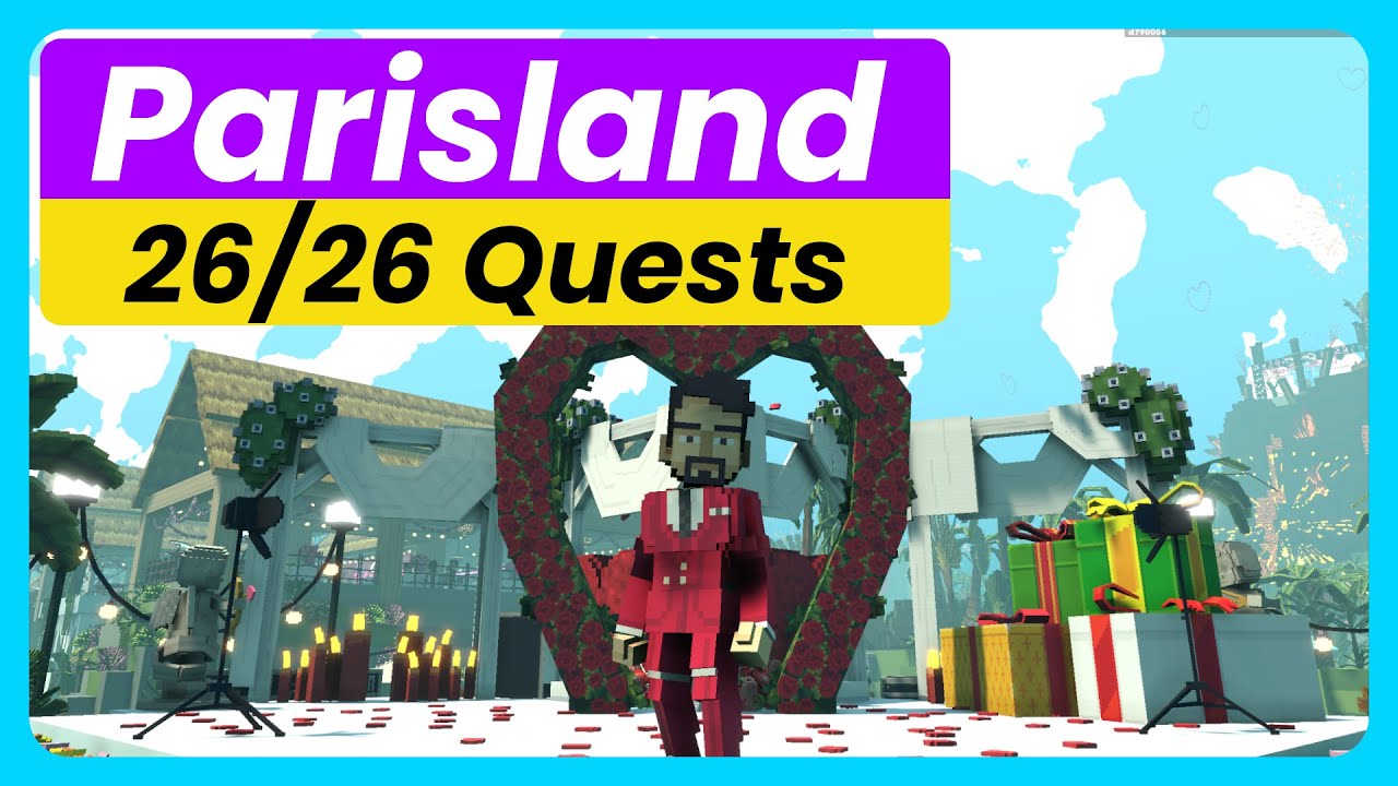 Parisland | (26/26 Quests) The Sandbox All Quests Walkthrough [Special ...
