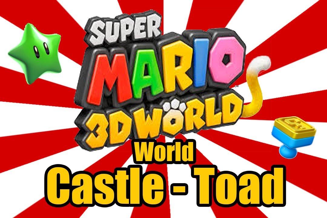 Super Mario 3D World - Captain Toad Gets Thwomped (World Castle-Toad ...