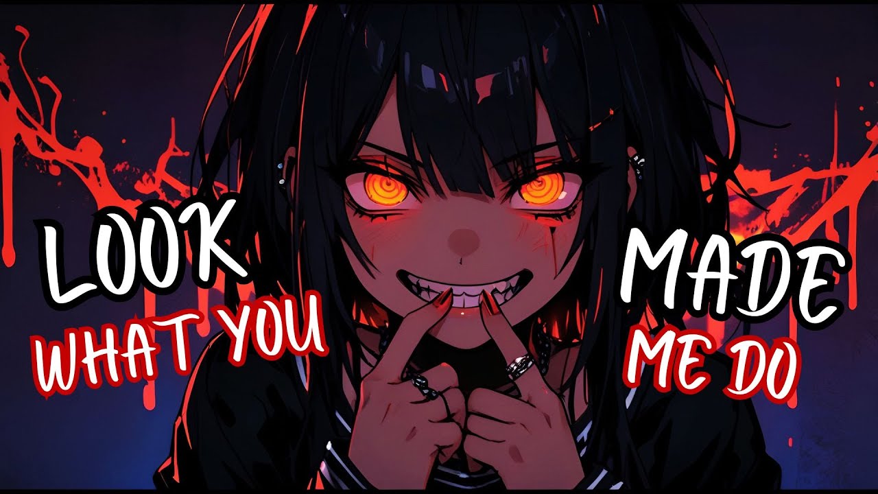 「Nightcore」Look What You Made Me Do - by Aiyun (Lyric Video) - YouTube