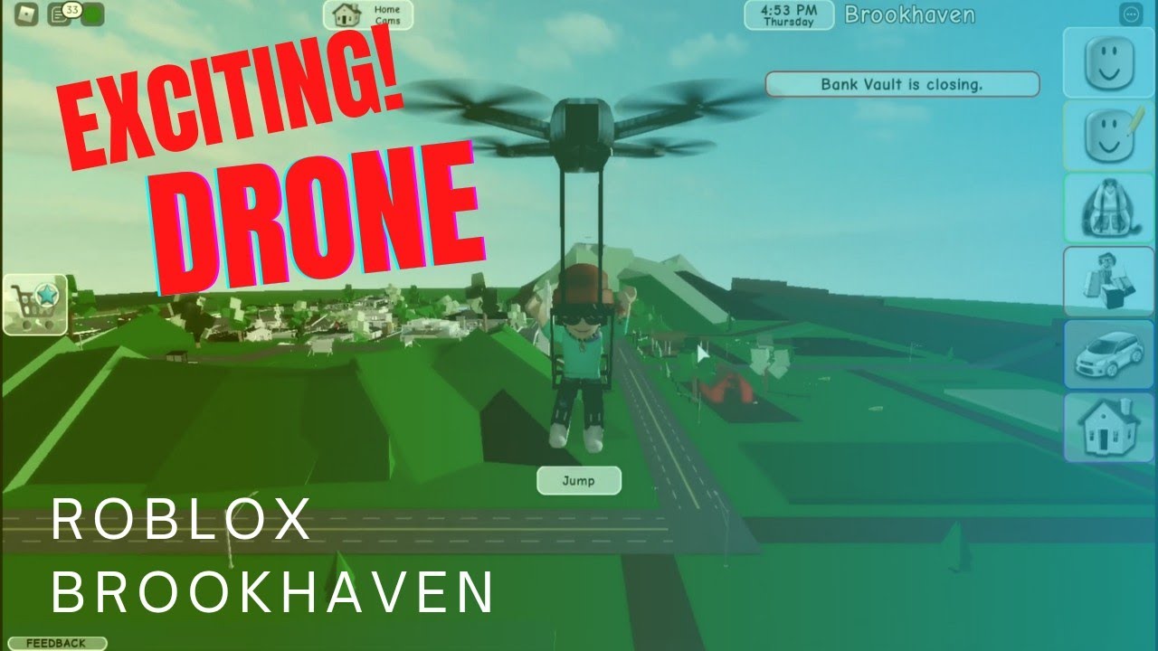 Exciting Drone Roblox Brookhaven 🏡Rp - YouTube