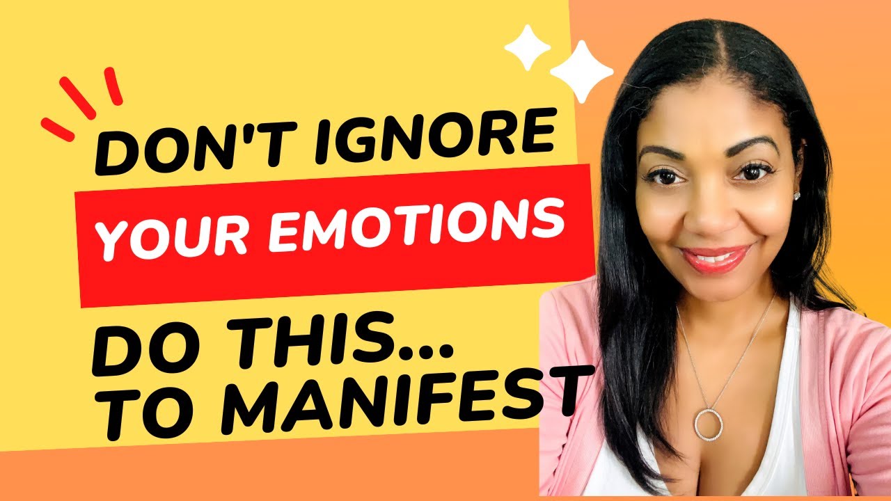 DON'T IGNORE Your Emotions: Instead DO THIS & You Won't React ANYMORE ...