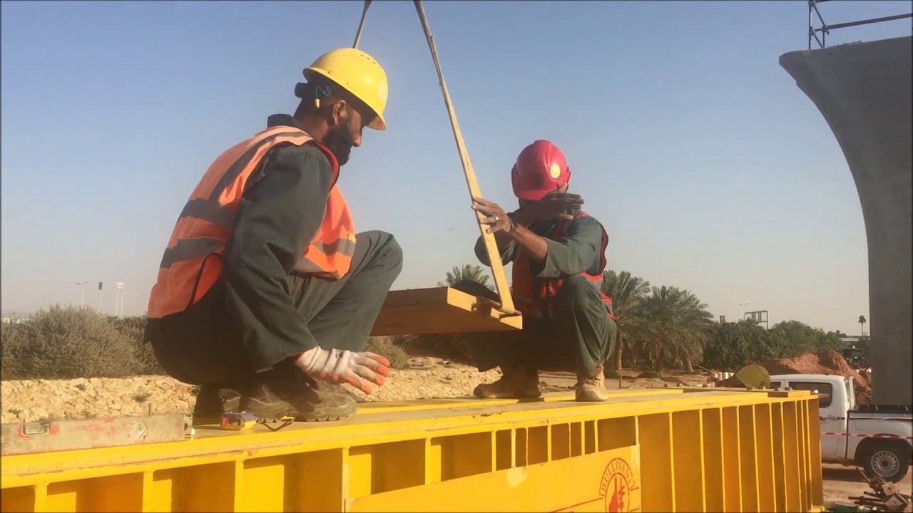 Complete Setup Pile Tension Load Test - YouTube