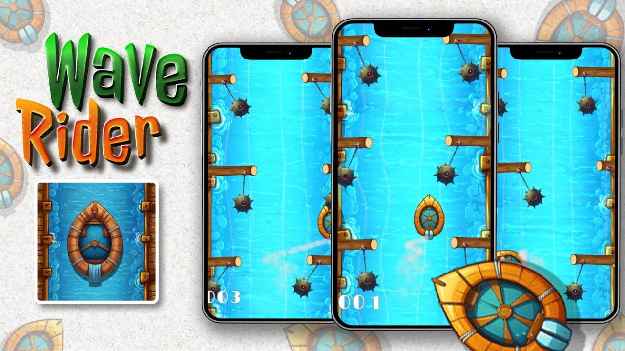 Wave Rider || Construct 3 Game Template || Source code - YouTube