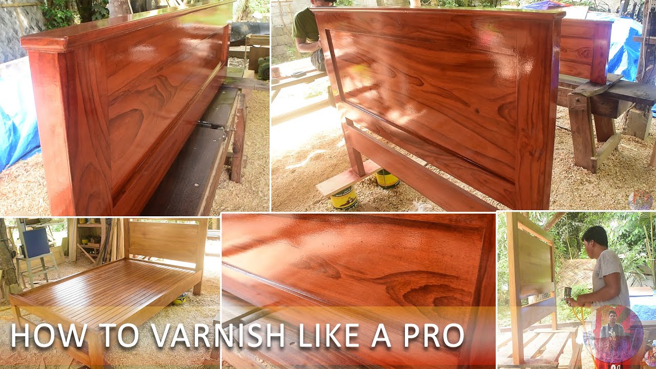Paano Ba Mag Varnish ng Kahoy? Wood Graining Techniques Applied | High ...