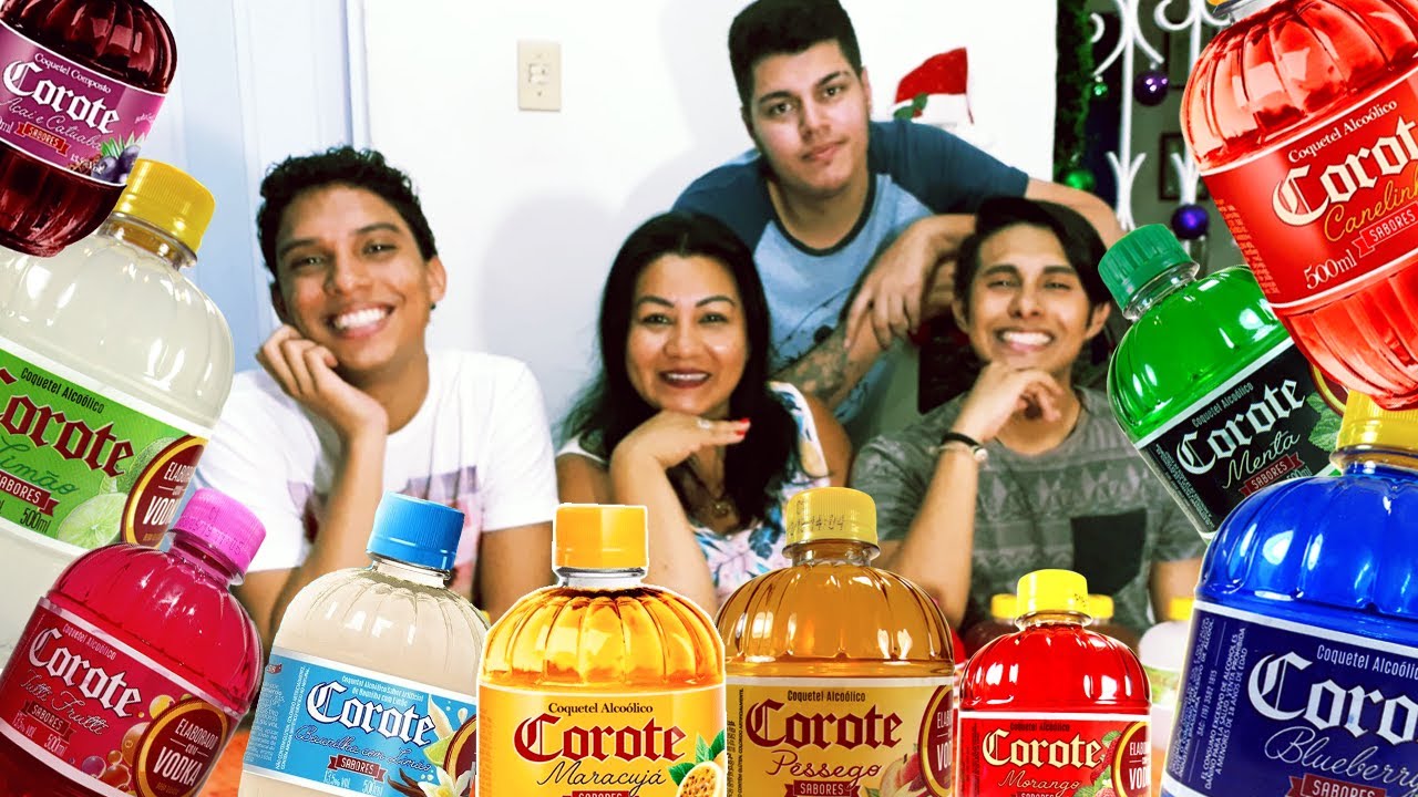 Provando TODOS os sabores de Corote - Jhonny Gomes - YouTube