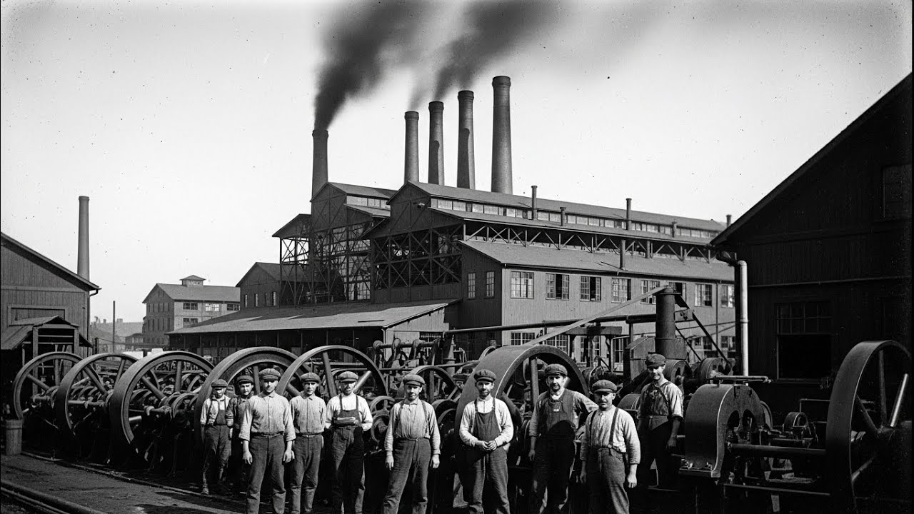 THE RISE OF THE INDUSTRIAL AGE — How Machines Transformed America After ...