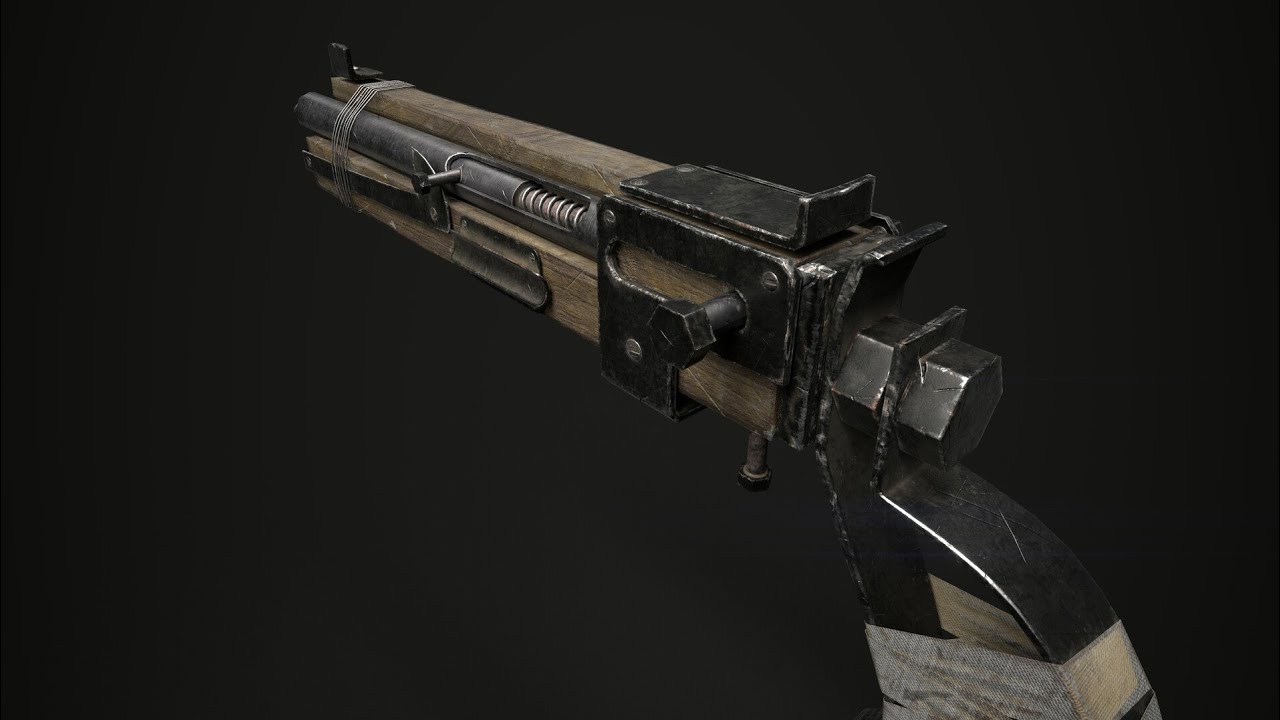 Arma de TUBO pistola | AA E | Fallout 76 | Vidriera de armas - YouTube