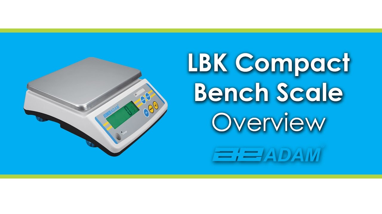 LBK Compact Bench Scale Overview - YouTube