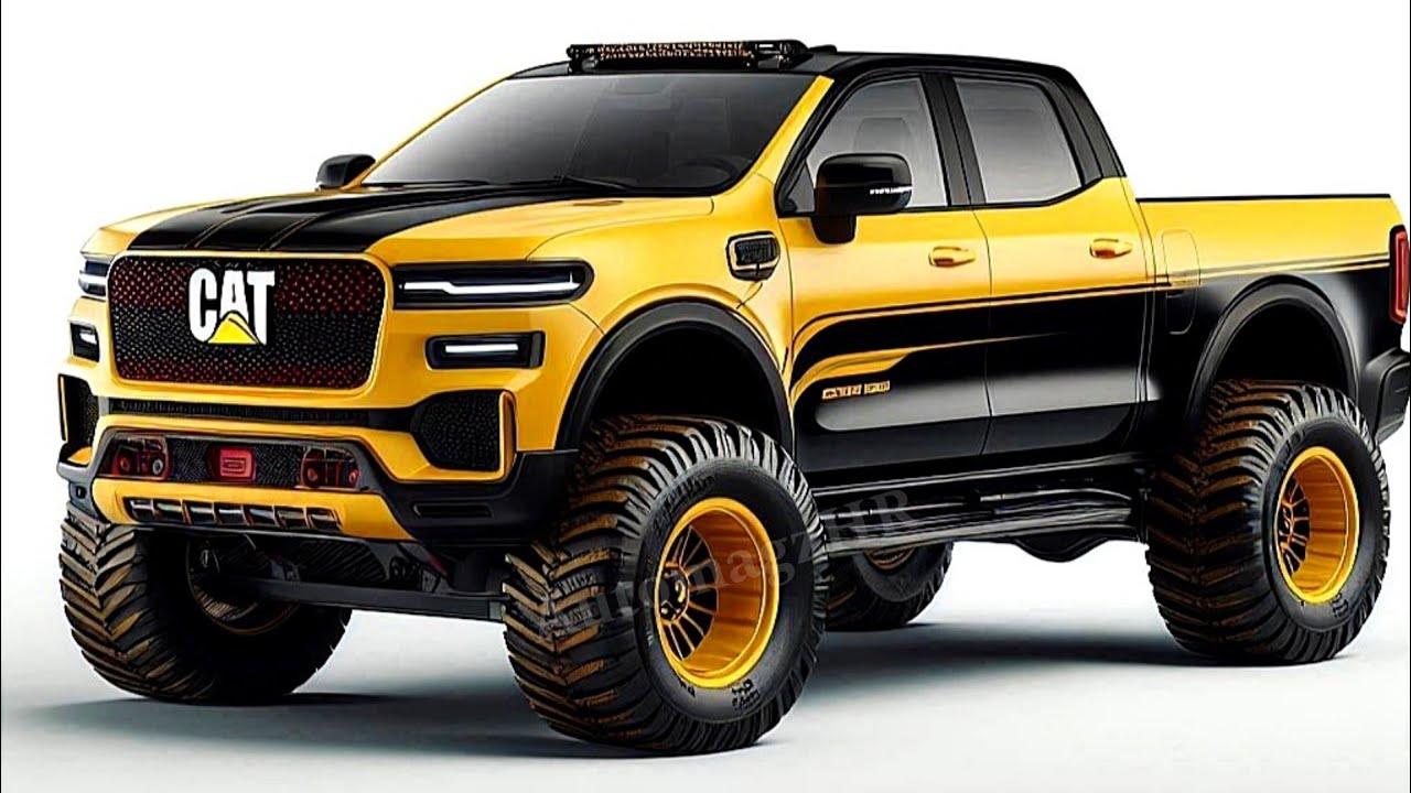 2025 Caterpillar Pickup Introduced - the most powerful pickup ever ...