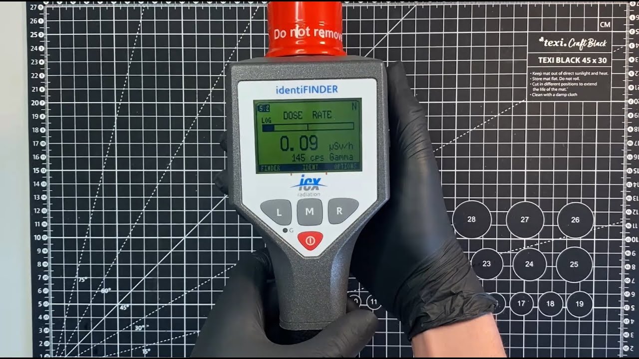 ICX IdentiFINDER - Gamma Dosimeter/Spectrometer Overview - YouTube