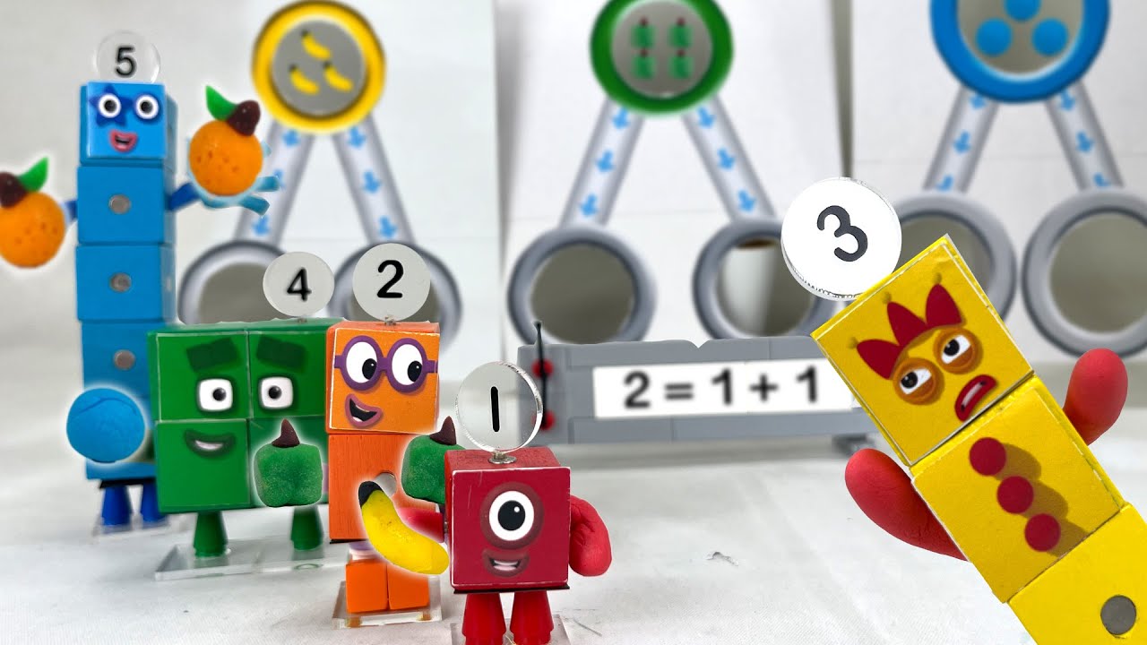 Numberblocks : Fruit Salad Machine || Keith's Toy Box - YouTube