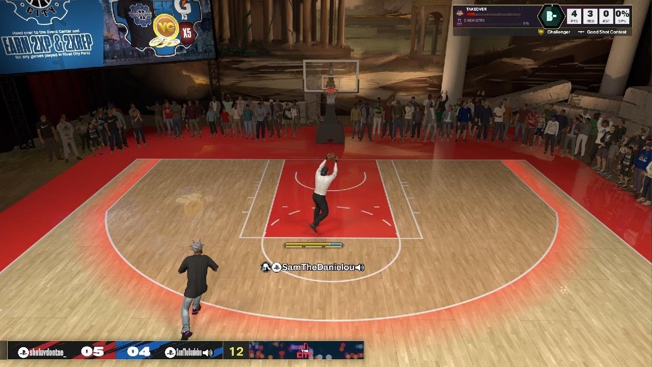 NBA 2K25 6'4 high vertical 99 driving dunk - YouTube
