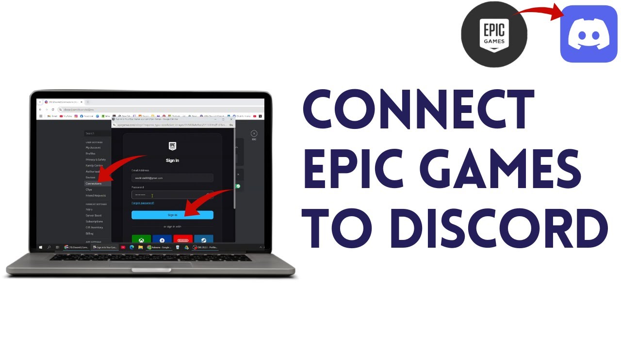 How To Connect Epic Games To Discord Account | Link Epic Games 2024 ...
