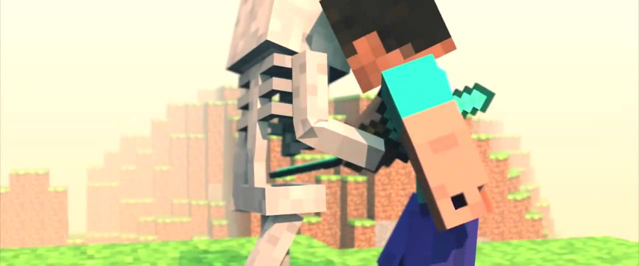 Minecraft Animation - Skeletons Pursuit - YouTube