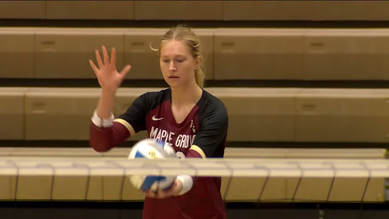 Maple Grove vs. Champlin Park Section Girls High School Volleyball ...