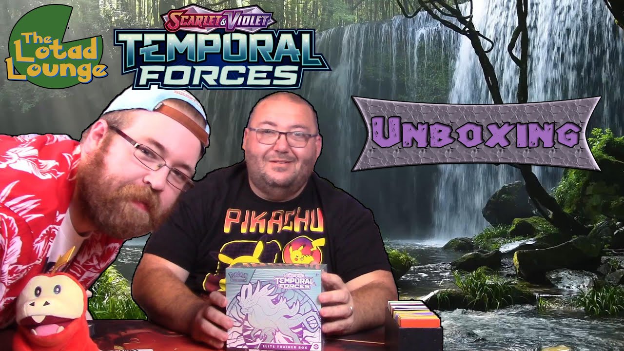 Temporal Forces Release Week: ETB Trophy Unboxing - YouTube