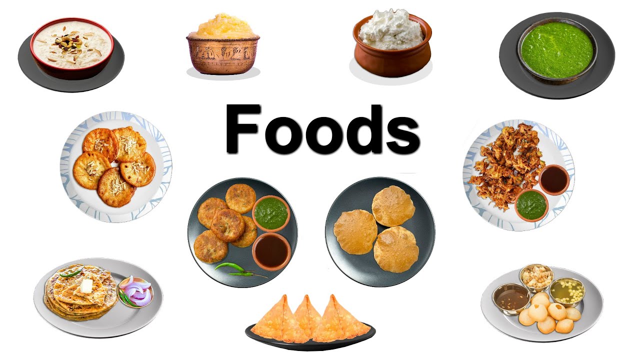 Foods Name in English | Foods Name | Foods name for Kids - YouTube