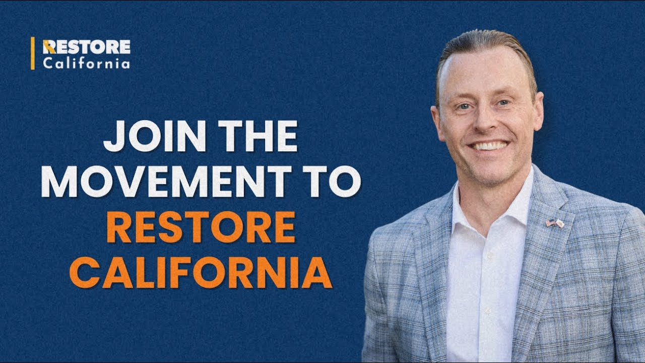 Join the Movement to Restore California - YouTube