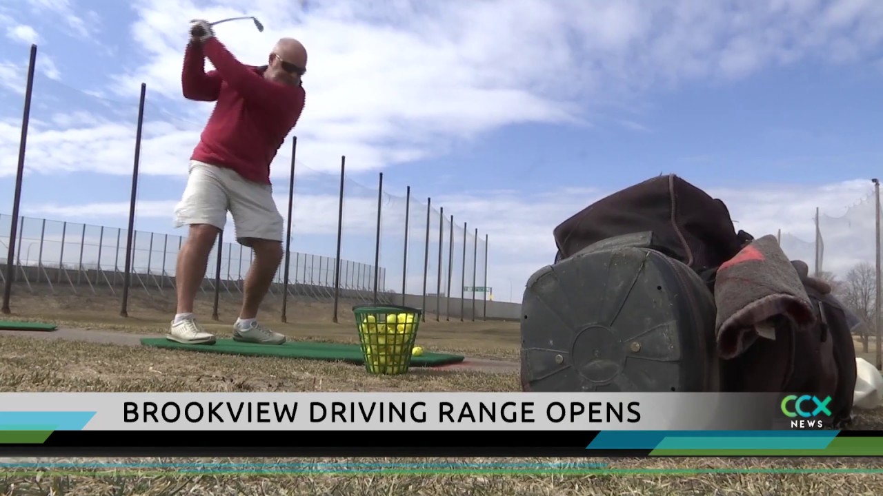 Chilly Opening Day for Brookview Driving Range - YouTube