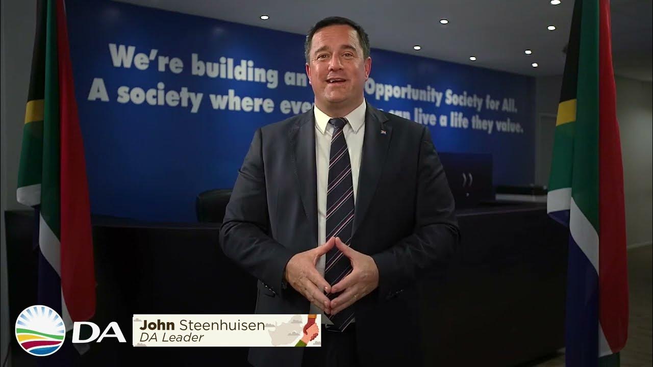 📺 A message from DA Leader, John Steenhuisen, on #ReconciliationDay. - YouTube