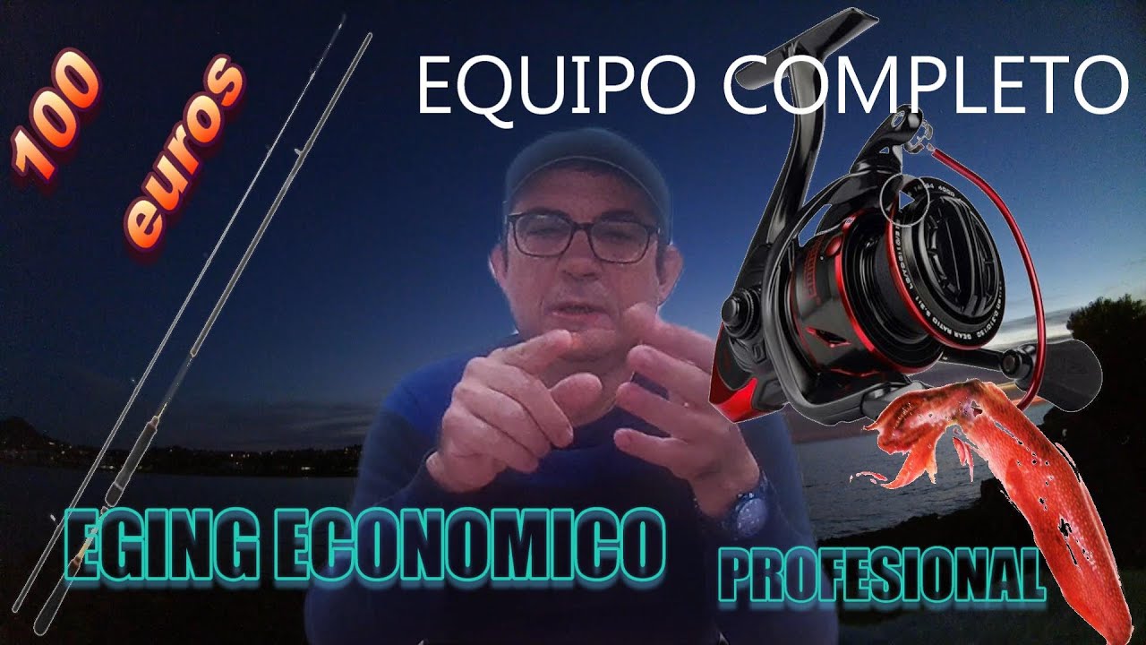TUTORIAL DE EQUIPO DE PESCA EGIN ECONÓMICO Y BARATO A NIVEL AFICIONADO CON CALIDAD PROFESIONAL ...