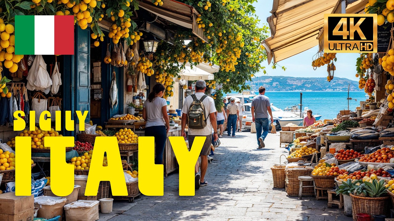 🇮🇹 Discover Catania, Sicily: A 4K Walking Tour Through History ...