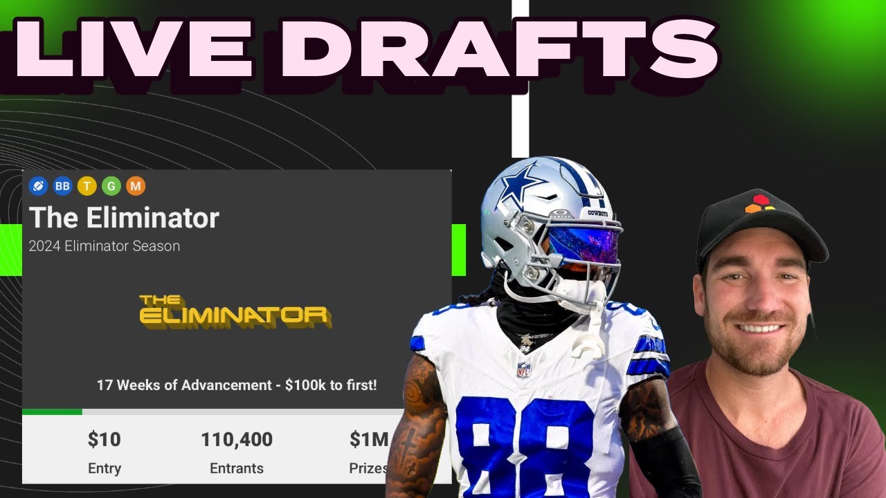 BBM EXPOSURE REVIEW + Eliminator Drafts (NFL Mock Drafts) - YouTube