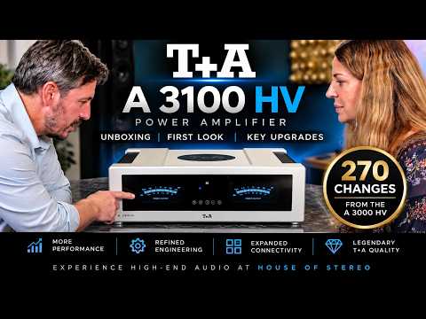 T+A A 3100 HV Amplifier Unboxing | 270 Changes from the A 3000 HV!