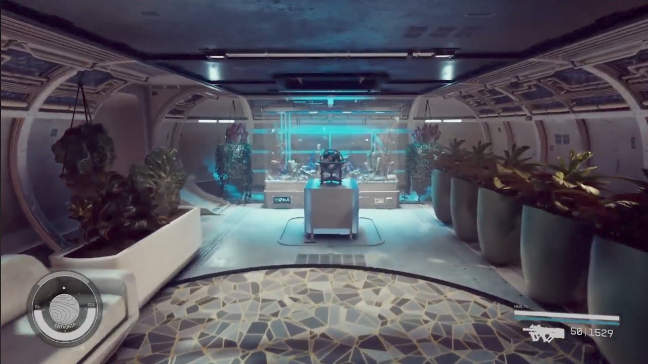 Starfield - My best base ship in the game (tour) ( Fire Star ) - YouTube