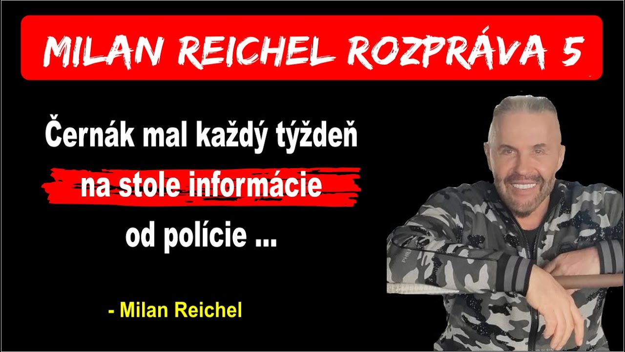Milan Reichel rozpráva - 5 diel - Ľutujem svoju mafiánsku minulosť ...