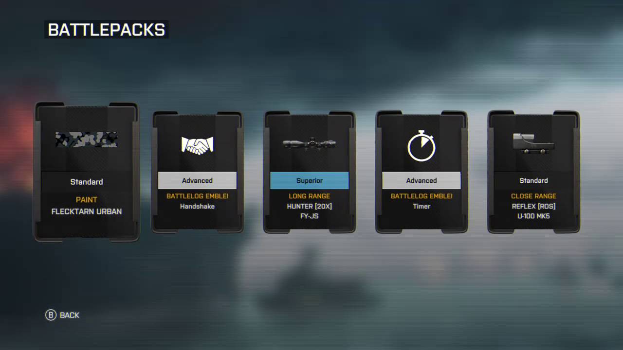 Battlefield 4 New Main Menu Layout - YouTube