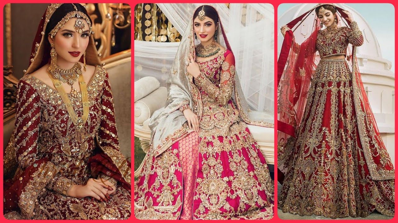 New Latest Stylish & Most Demanding Bridal Dress Design Collection 2020 ...