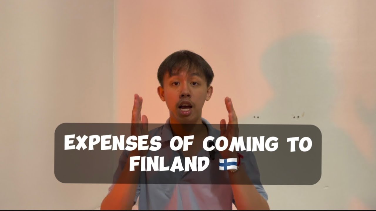 Expenses of coming to Finland 🇫🇮🇪🇺 - YouTube