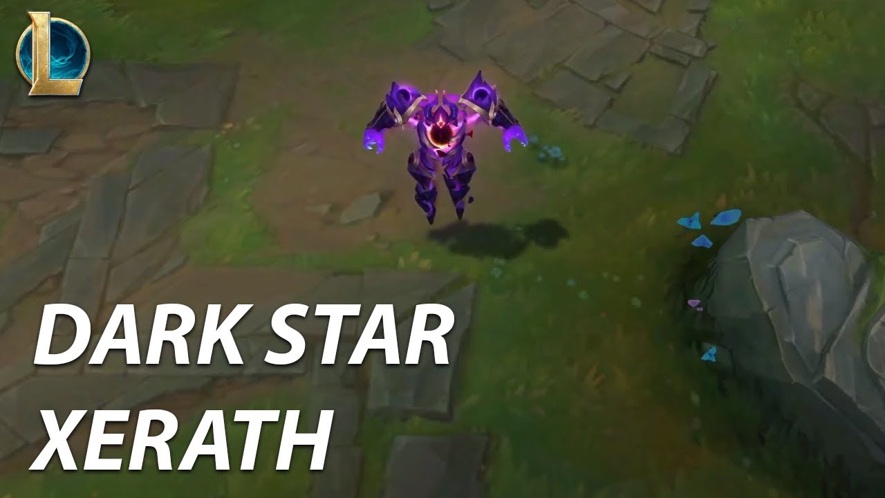 Dark Star Xerath Skin Spotlight from League of Legends - YouTube