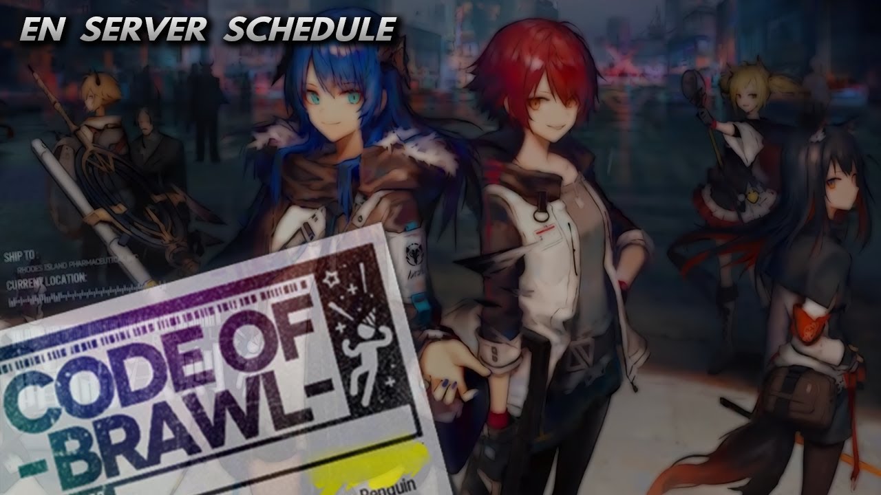 Arknights 】Code Of Brawl Event Schedule - YouTube