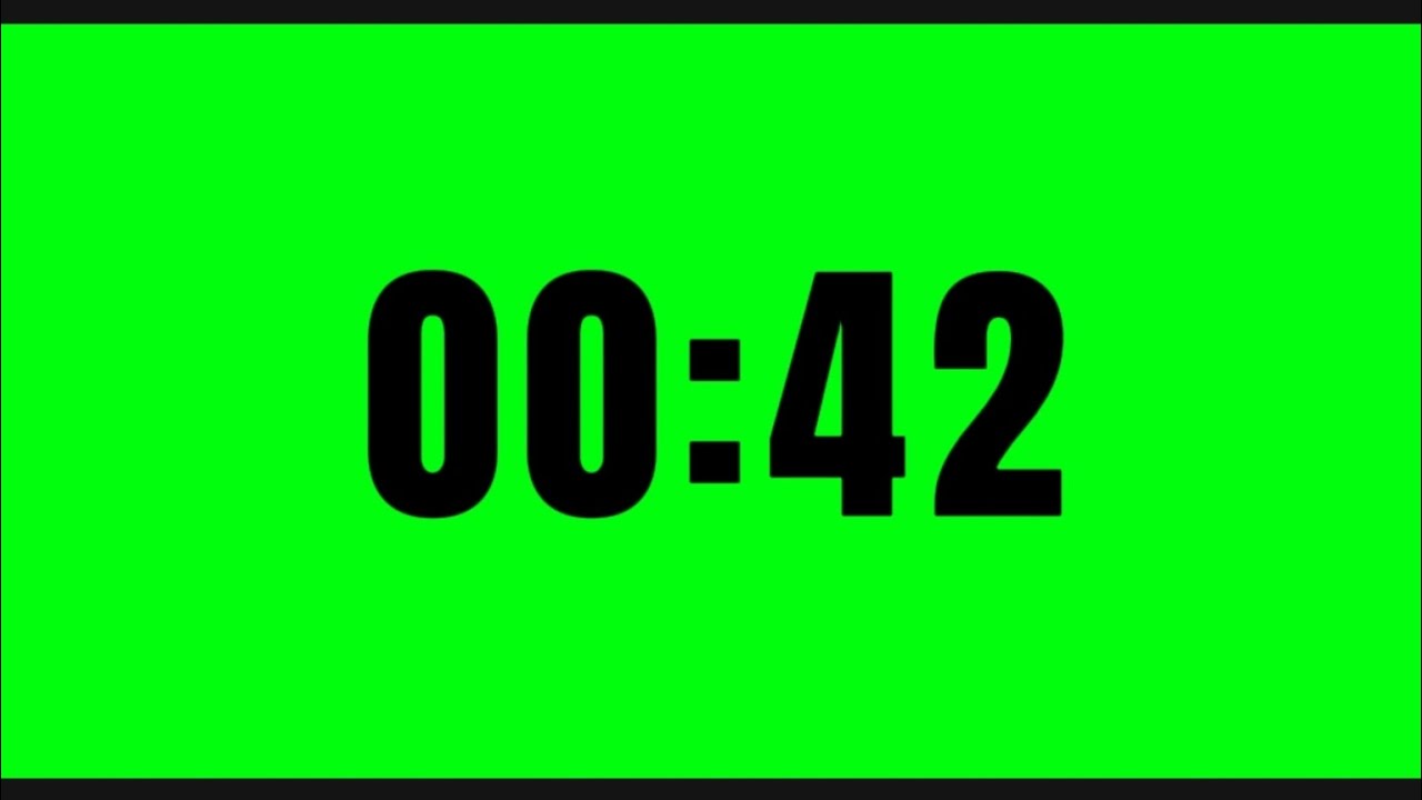 42 Seconds Timer - YouTube