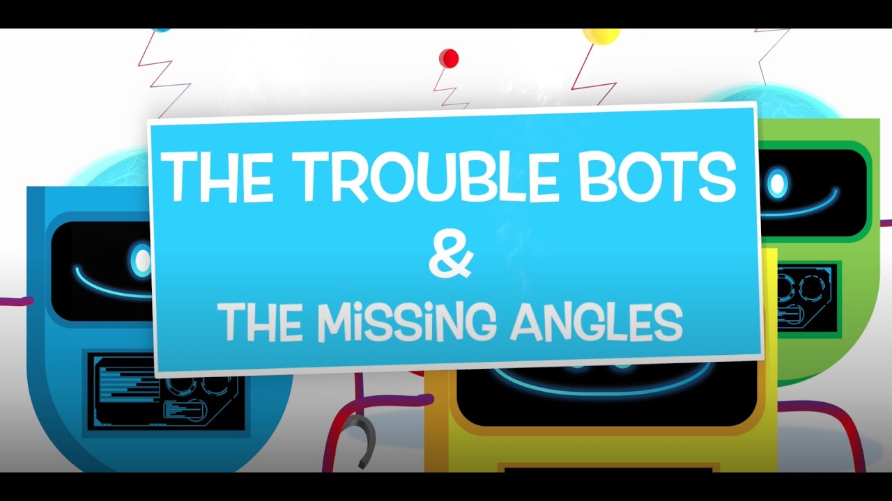 Math Quiz: The Trouble Bots & the missing angles - YouTube