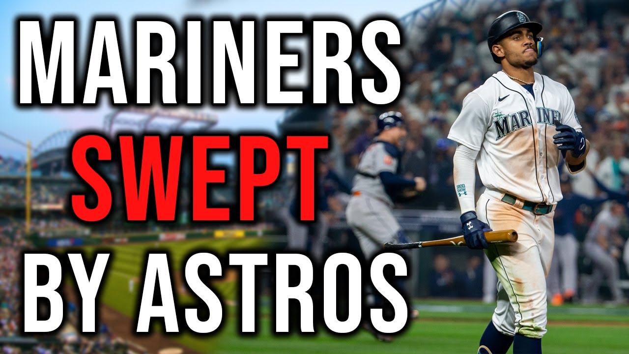 Mariners Fan Reacts to Getting Swept by Astros... - YouTube