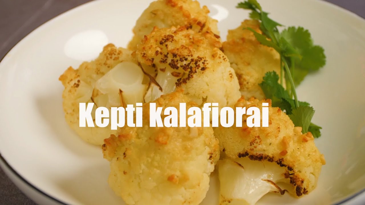 Kepti kalafiorai | Receptų receptai - YouTube