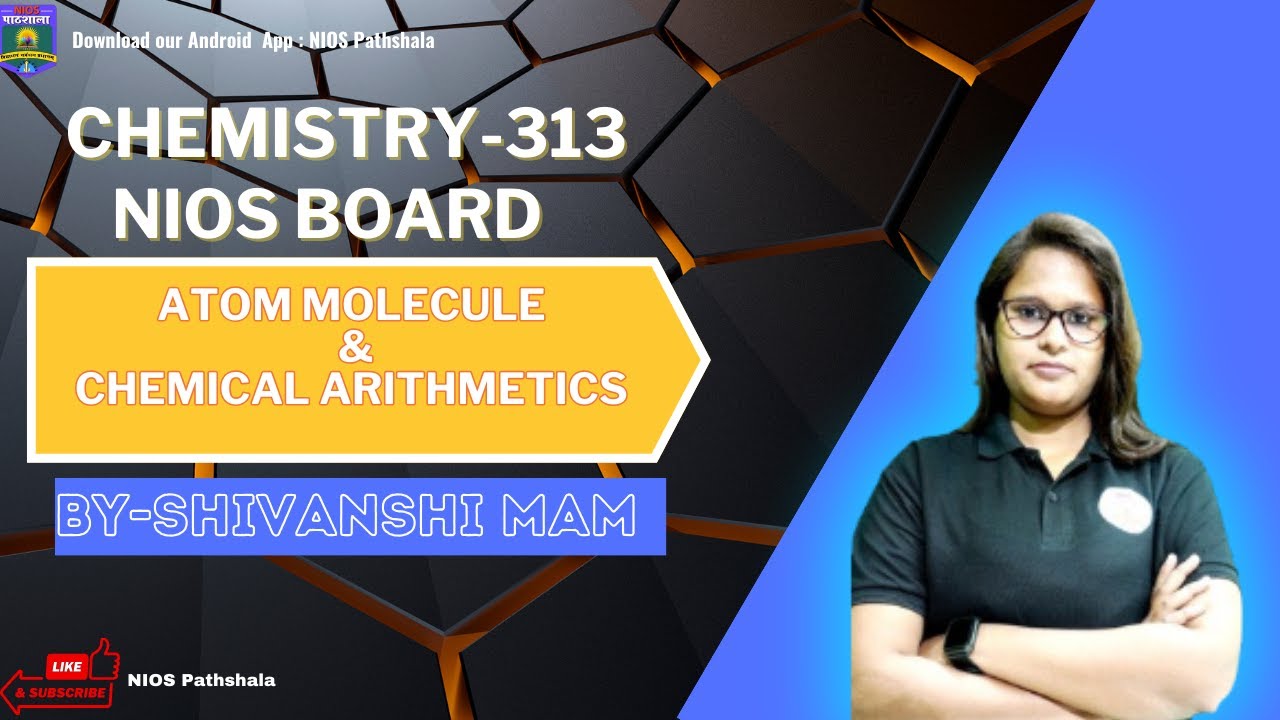 Atoms, Molecules and Chemical Arithmetic | By Shivanshi Mam | Chapter1 ...