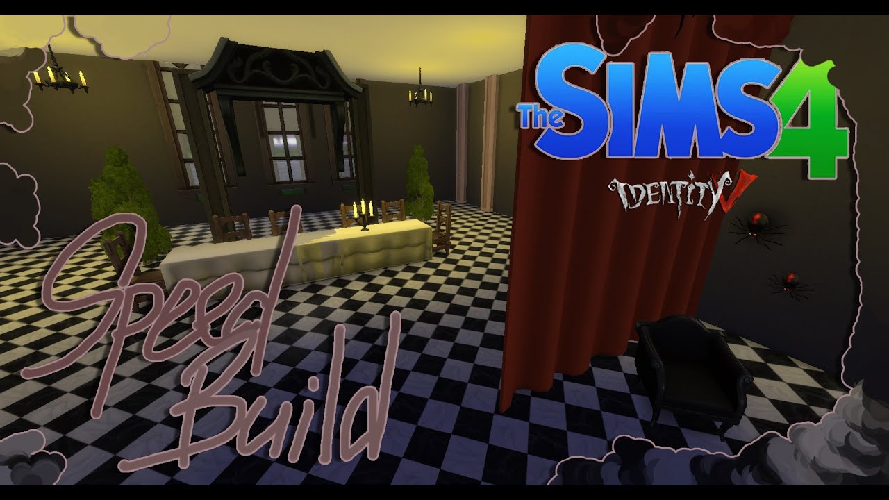 СТРОИМ ПОМЕСТЬЕ ОЛЕТУС! | Identity V - Sims 4 speed build - YouTube
