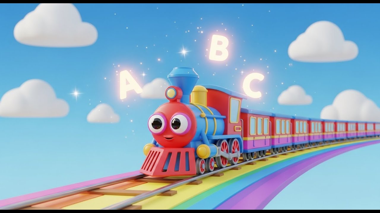 Magical ABC Train Ride 🚂 🅰️🅱️ | Learn ABC for Kids | Fun Alphabet ...