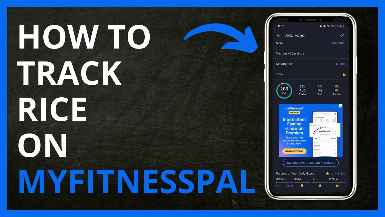 how-to-track-rice-on-myfitnesspal-in-2024-youtube