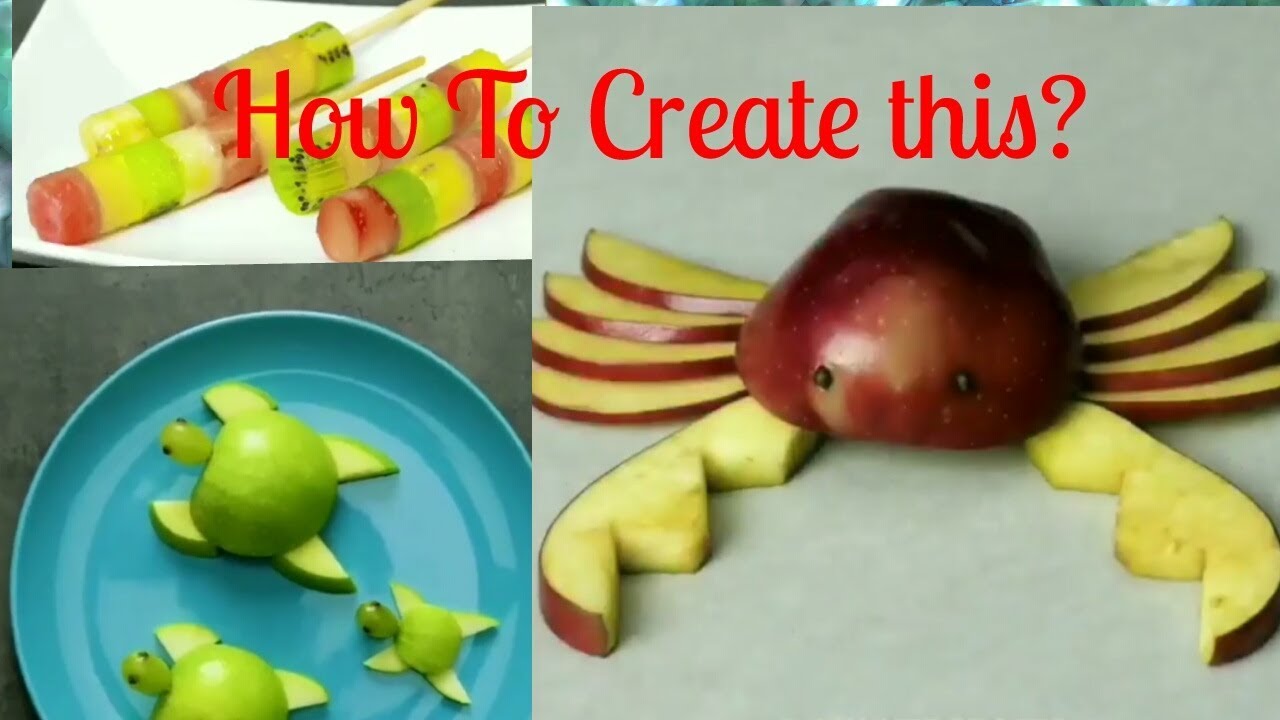 CRAZY FOOD DECOR IDEAS - YouTube
