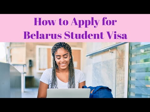 How to Apply for Belarus Student Visa | பெலாரஸ் மாணவர் விசா | Belarus ...
