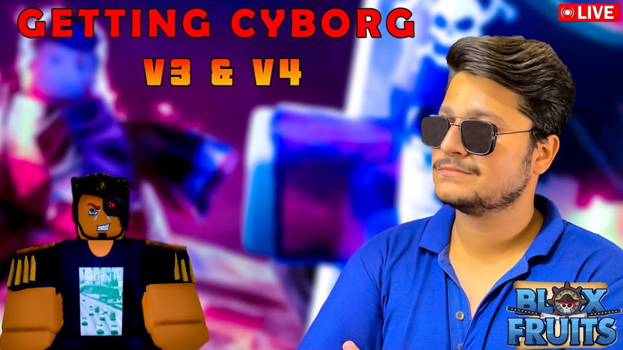 GETTING CYBORG V3 & V4 IN BLOX FRUIT #bloxfruits #roblox - YouTube