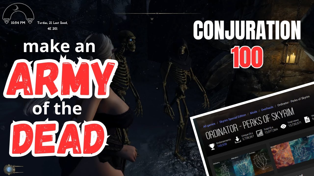 Testing All CONJURATION PERKS with ordinator (part II) - YouTube